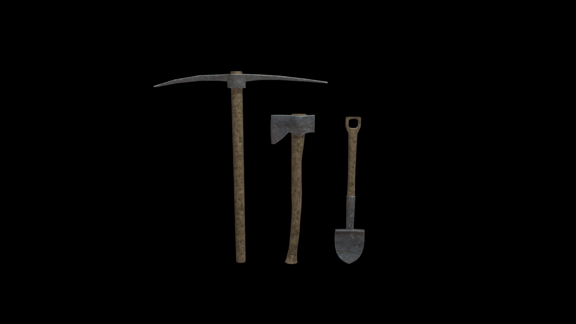 Old Tool Set - 3D model by Jackc223 [43da9fe] - Sketchfab