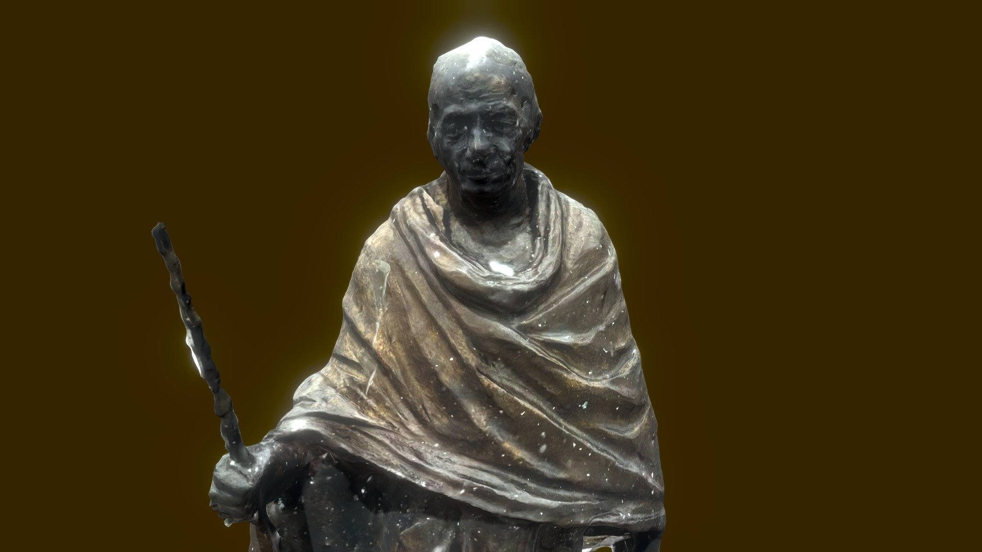 Ghandi Statue at Hamilton City Hall - Download Free 3D model by ...