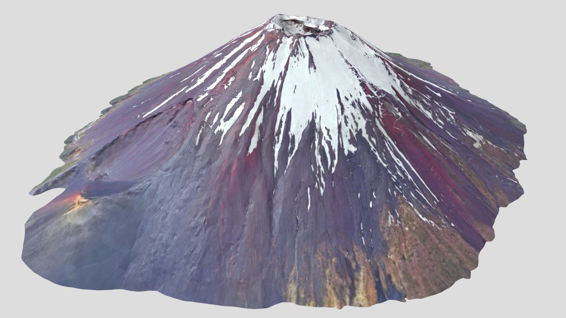 MT FUJI - Buy Royalty Free 3D model by PeeJaa [43db5ca] - Sketchfab Store