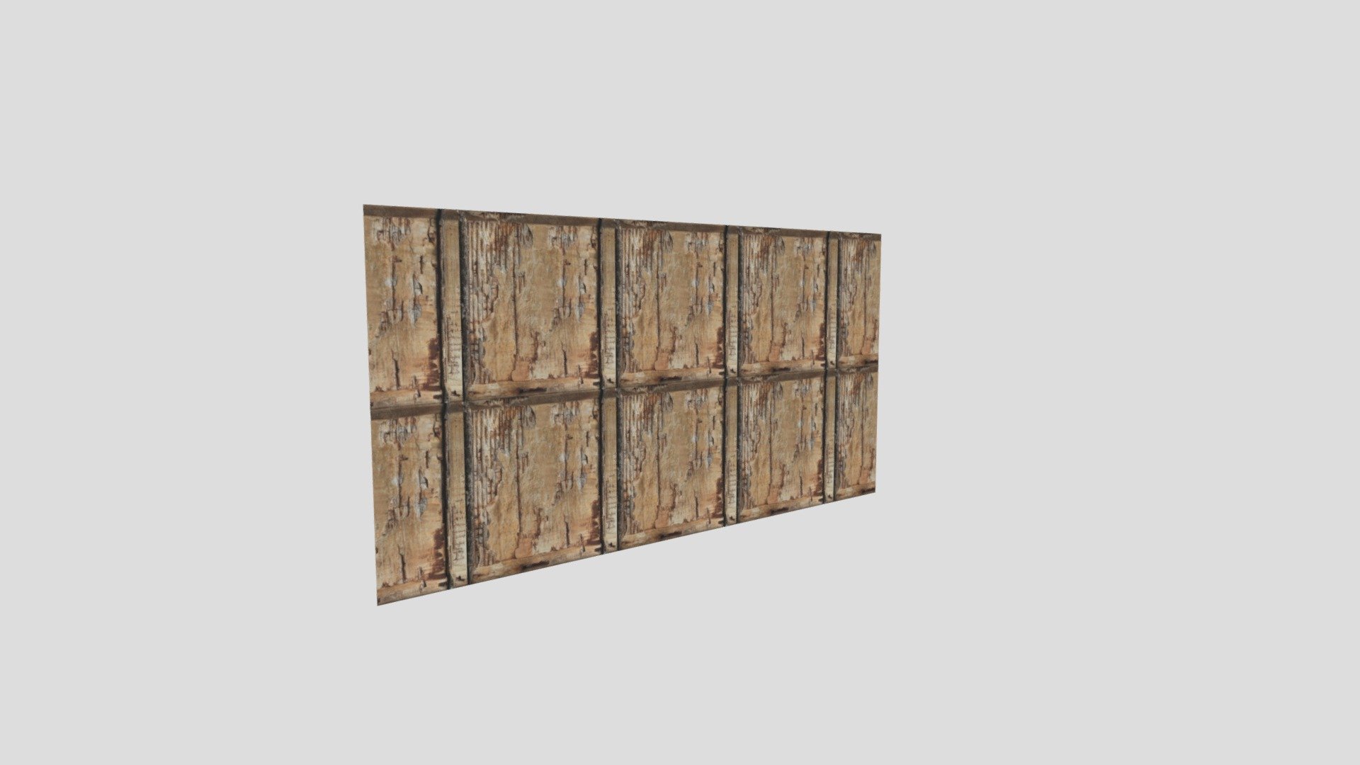 Wall Final - Download Free 3D model by slleggott [43dcc43] - Sketchfab