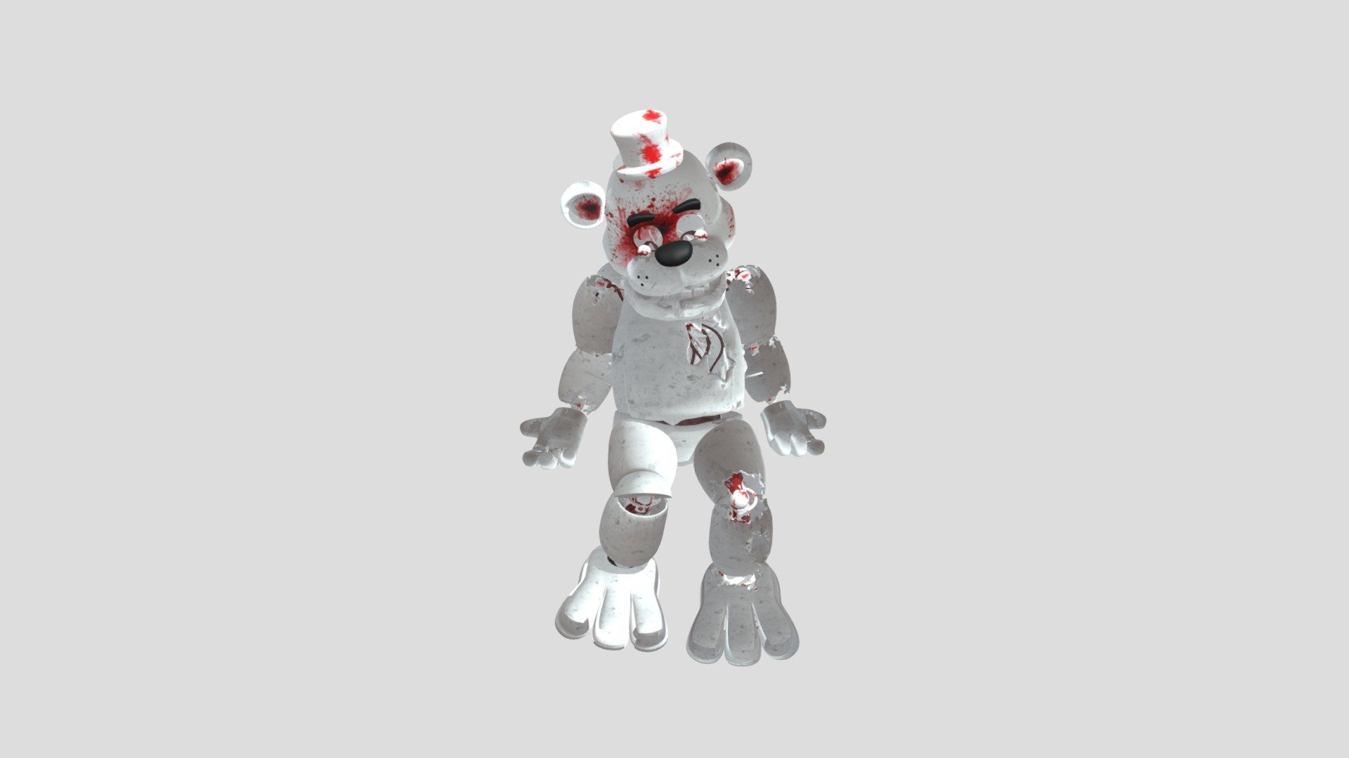 Corpse Freddy - Download Free 3D model by [FREDDY_FAZBEAR ...