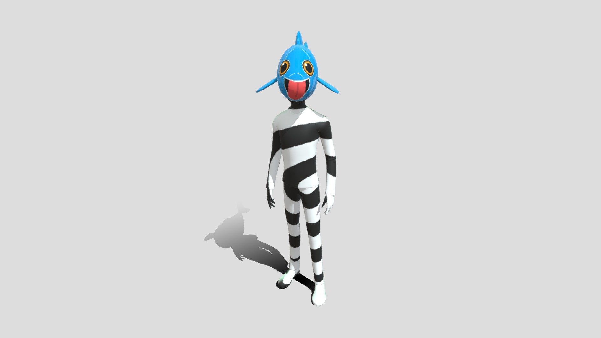 FISH MAN 2 - 3D model by THE GReEN DEMon (@kawserparvez40) [43dcf53 ...