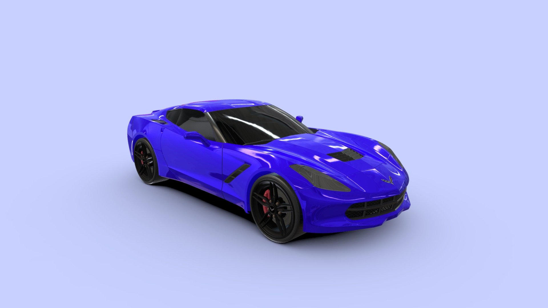 Chevrolet Corvette 2014 - Download Free 3D model by mohamed ouartassi ...