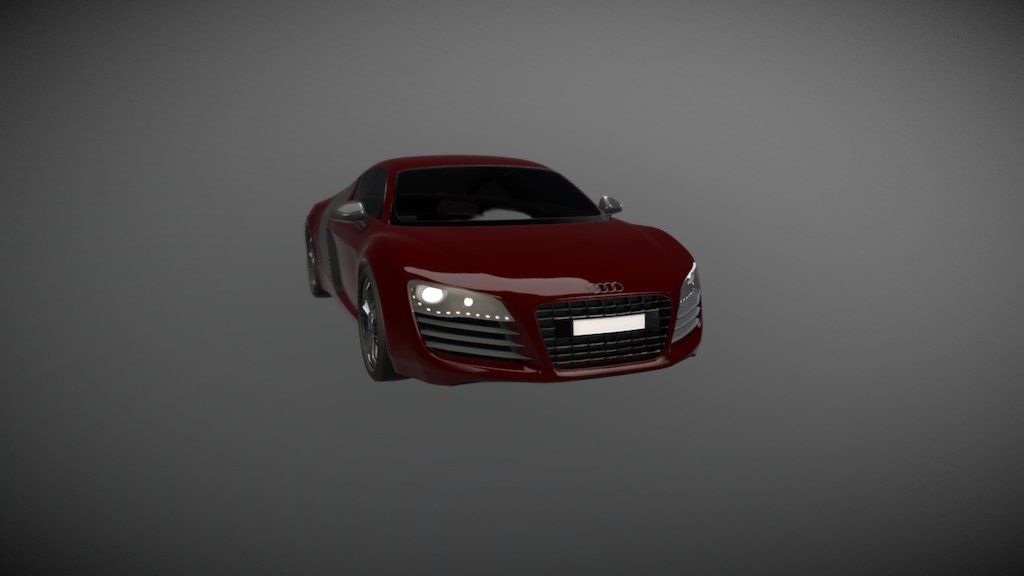 Audi+R8 - 3D model by OverbeckStudios [43df341] - Sketchfab