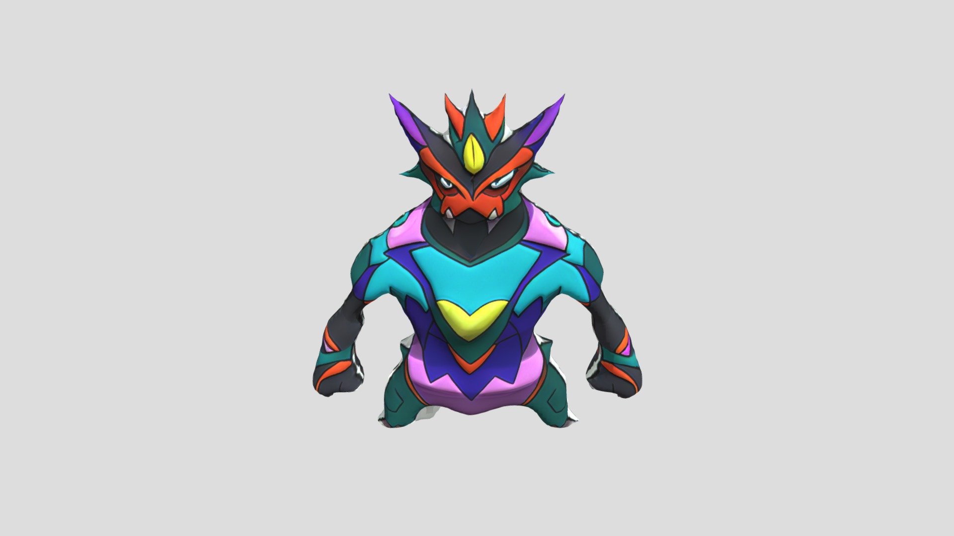 Pokemon Goal 594 - Download Free 3D model by klrxyz [43df3f0] - Sketchfab