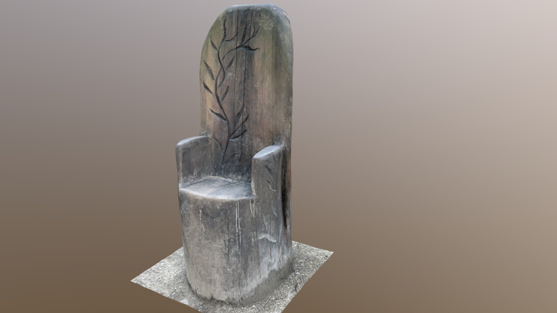 Wooden Tree Seat - Download Free 3D model by Phil Marsh (@LeicaUK_RC ...