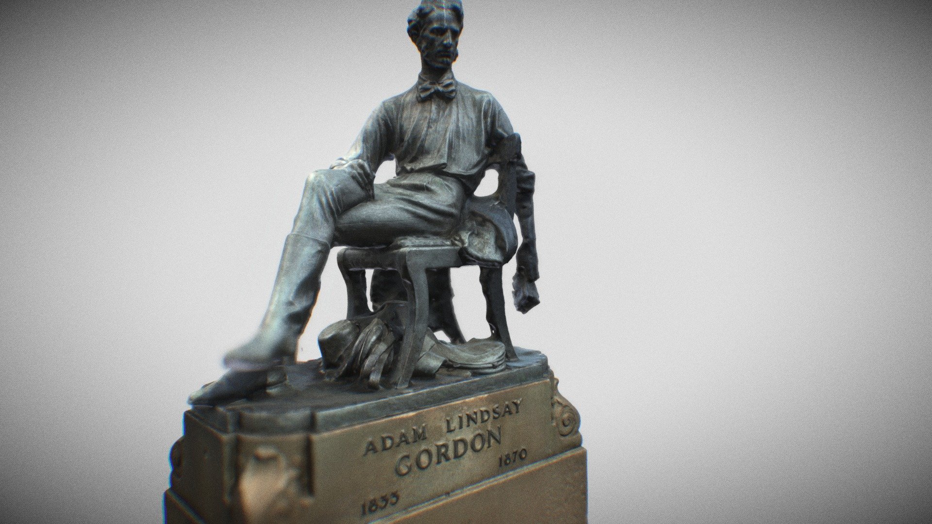 Adam Gordon Lindsay Memorial, Melbourne - 3D model by RPBear [43e25f7 ...