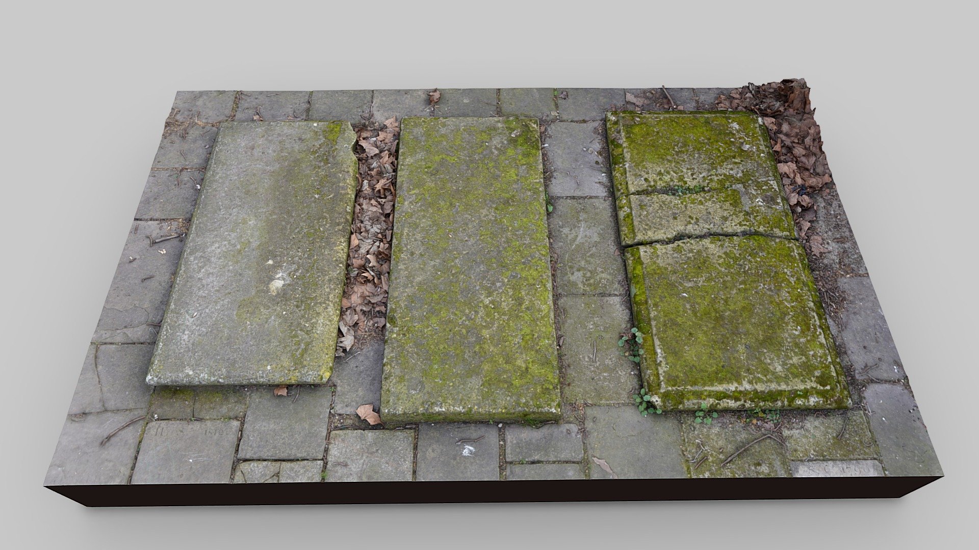 Barking Abbey Graves - Download Free 3D model by artfletch [43e31f0 ...