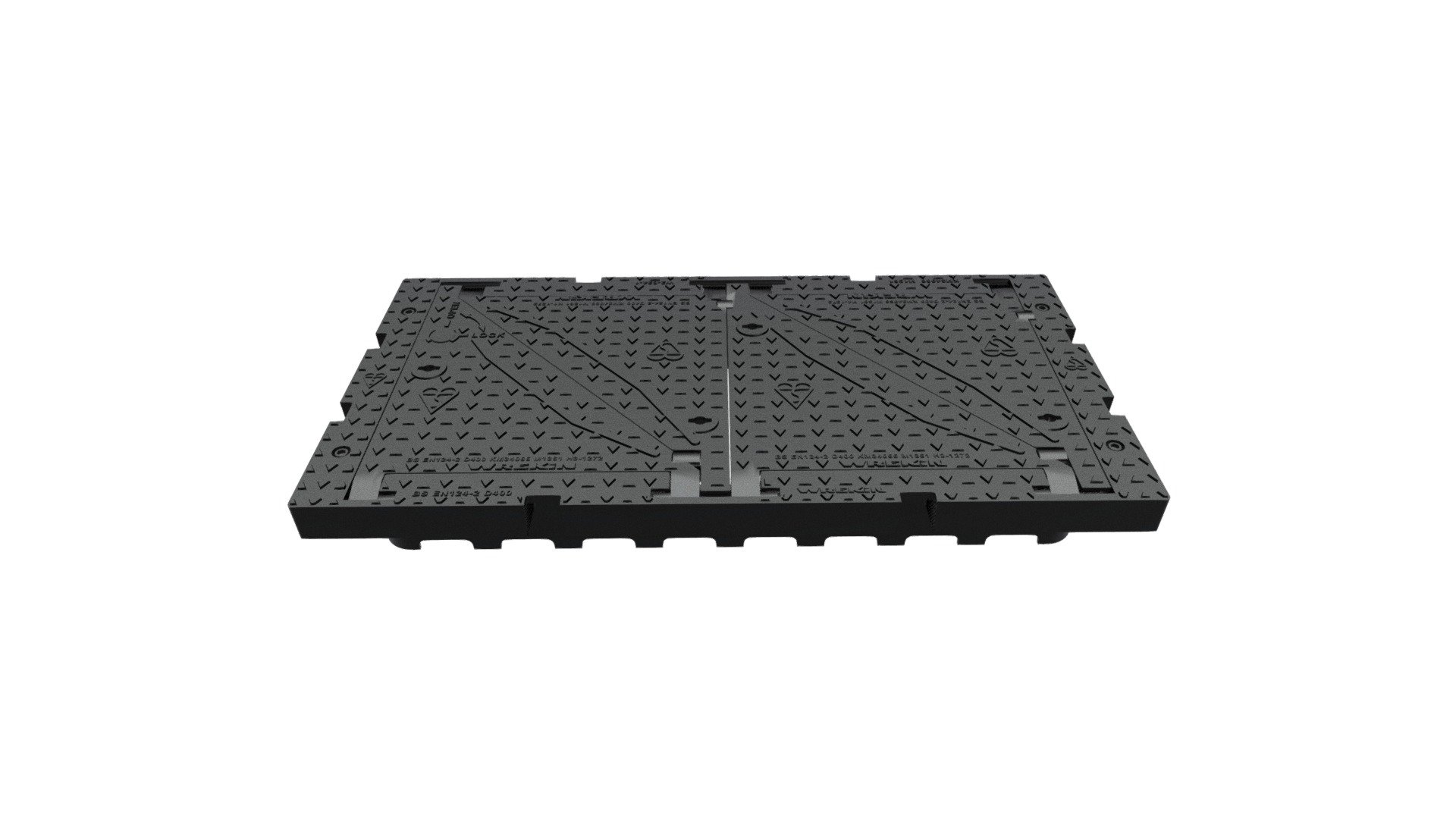 D400 'Floating Frame' Access Cover - 3D model by Wrekin_Products ...