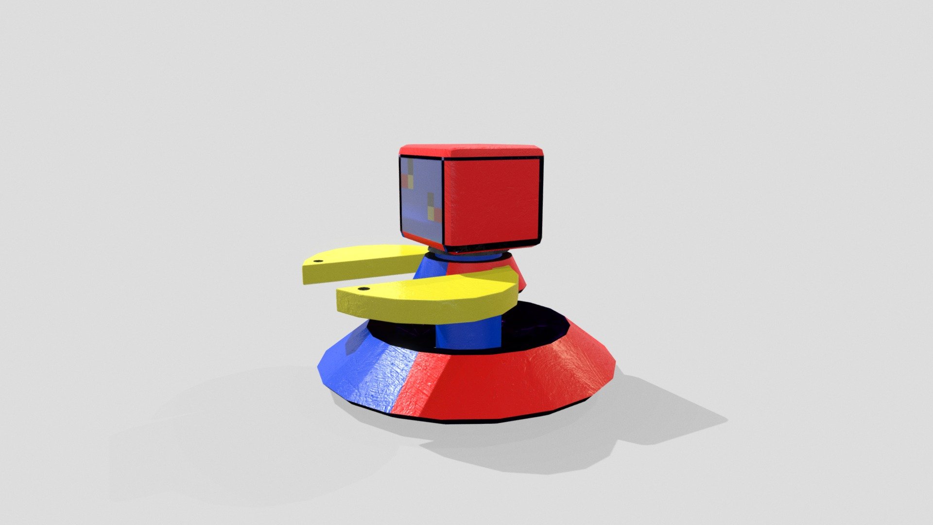 Bauhaus R.O.B. (Nintendo) - 3D model by samuelmlilja [43e3f11] - Sketchfab