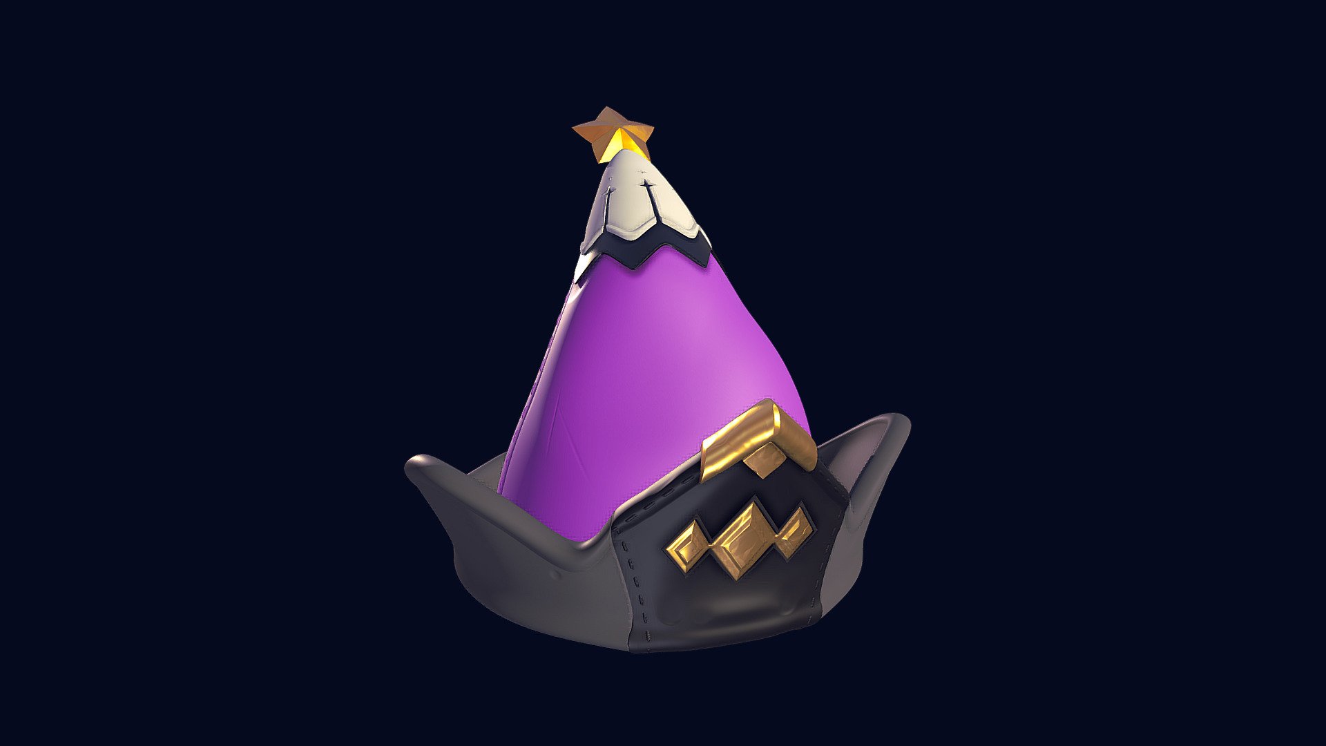 Maplestory Wizard Hat - 3D model by Gia Bao Lam (@gia.bao.lam) [43e50a6 ...