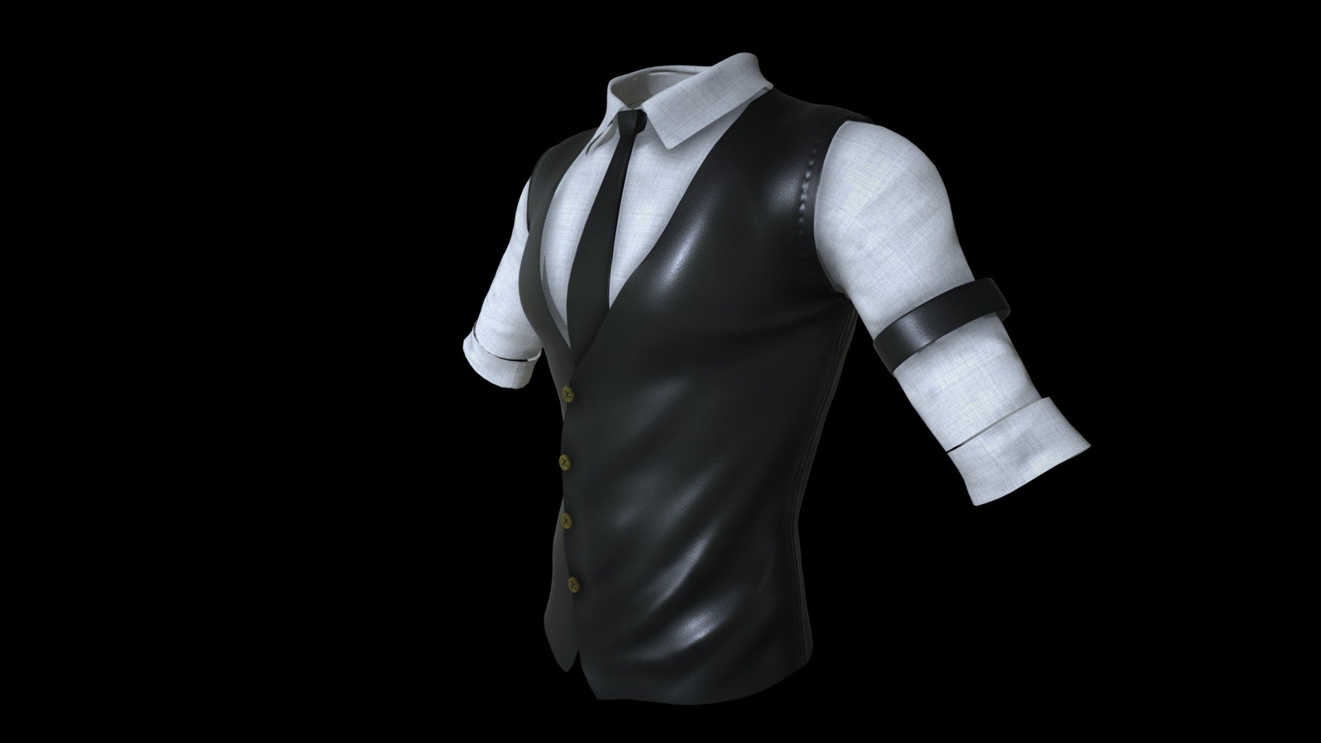 Realistic Vest - Buy Royalty Free 3D model by quoctien [43e6dd5 ...