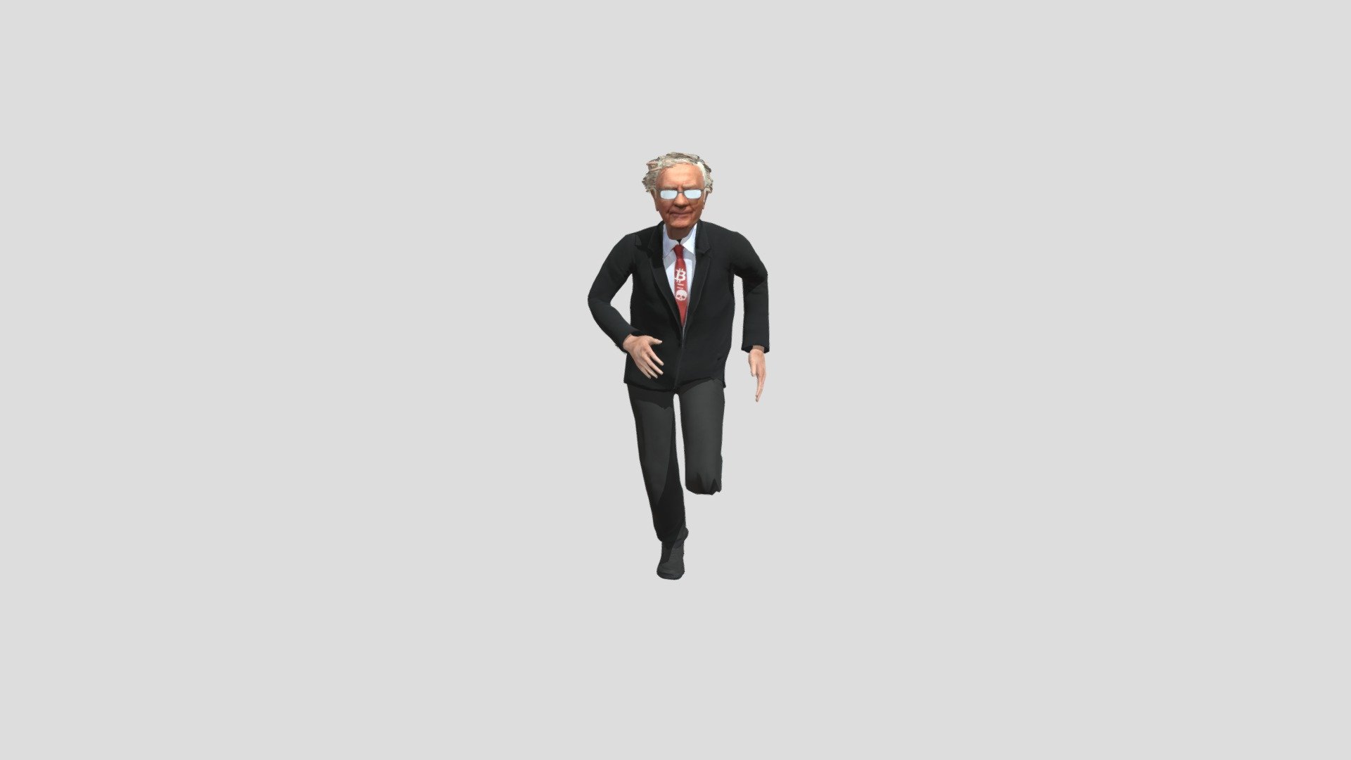 Warren Buffet Running - Download Free 3D model by Vadim Fedenko ...