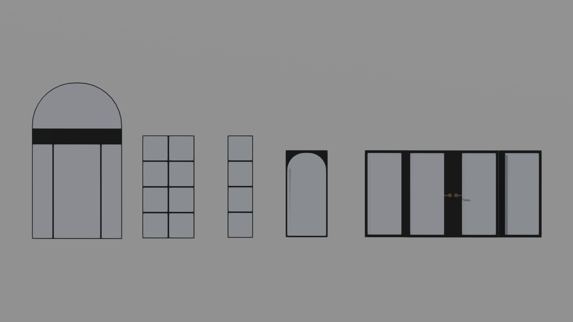 window pack - 3D model by Lars.Claeys [43e8d5b] - Sketchfab