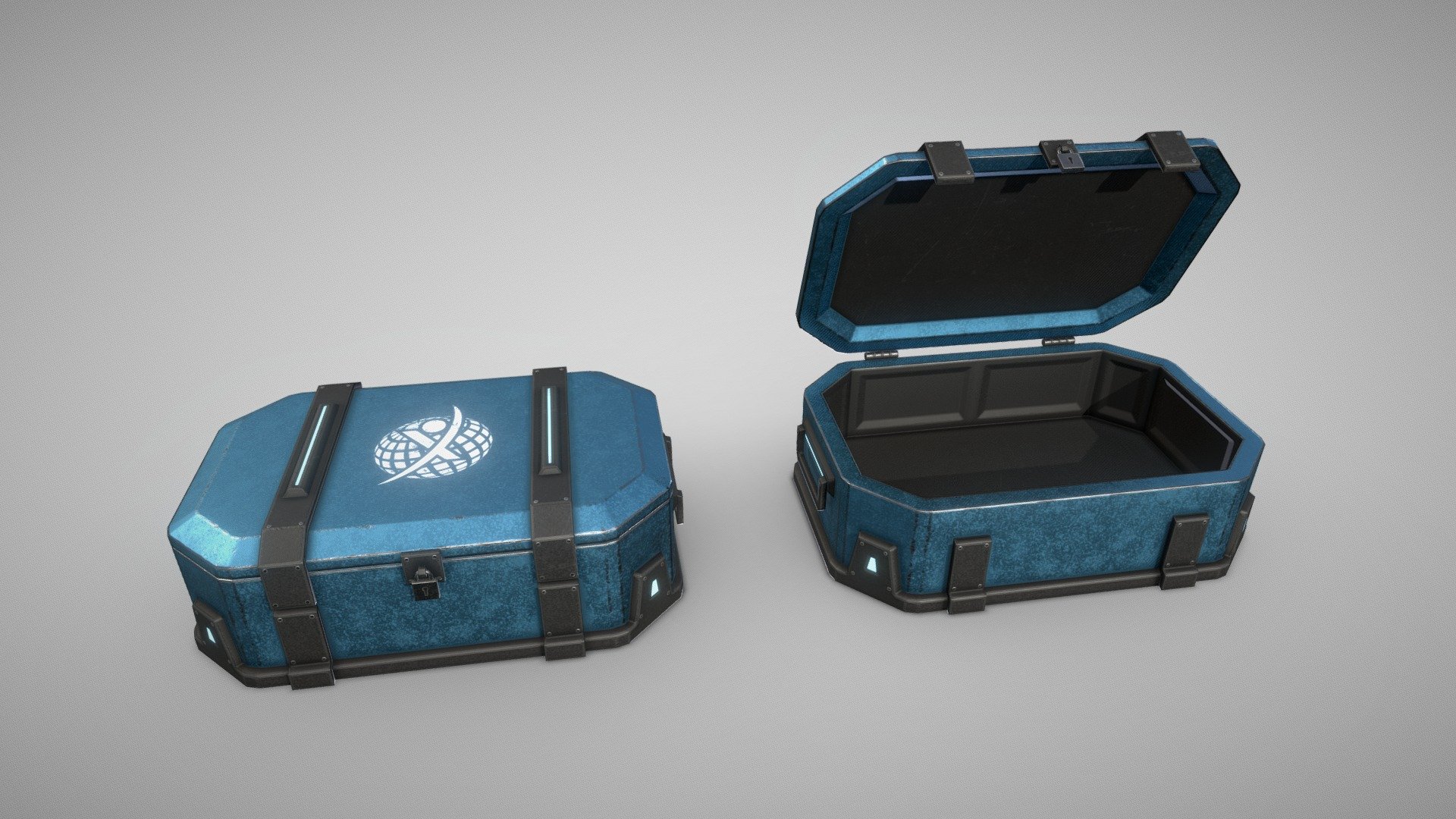Modern Chest - 3D model by Bartłomiej Lach (@bartlomiejlach) [43e90bc ...