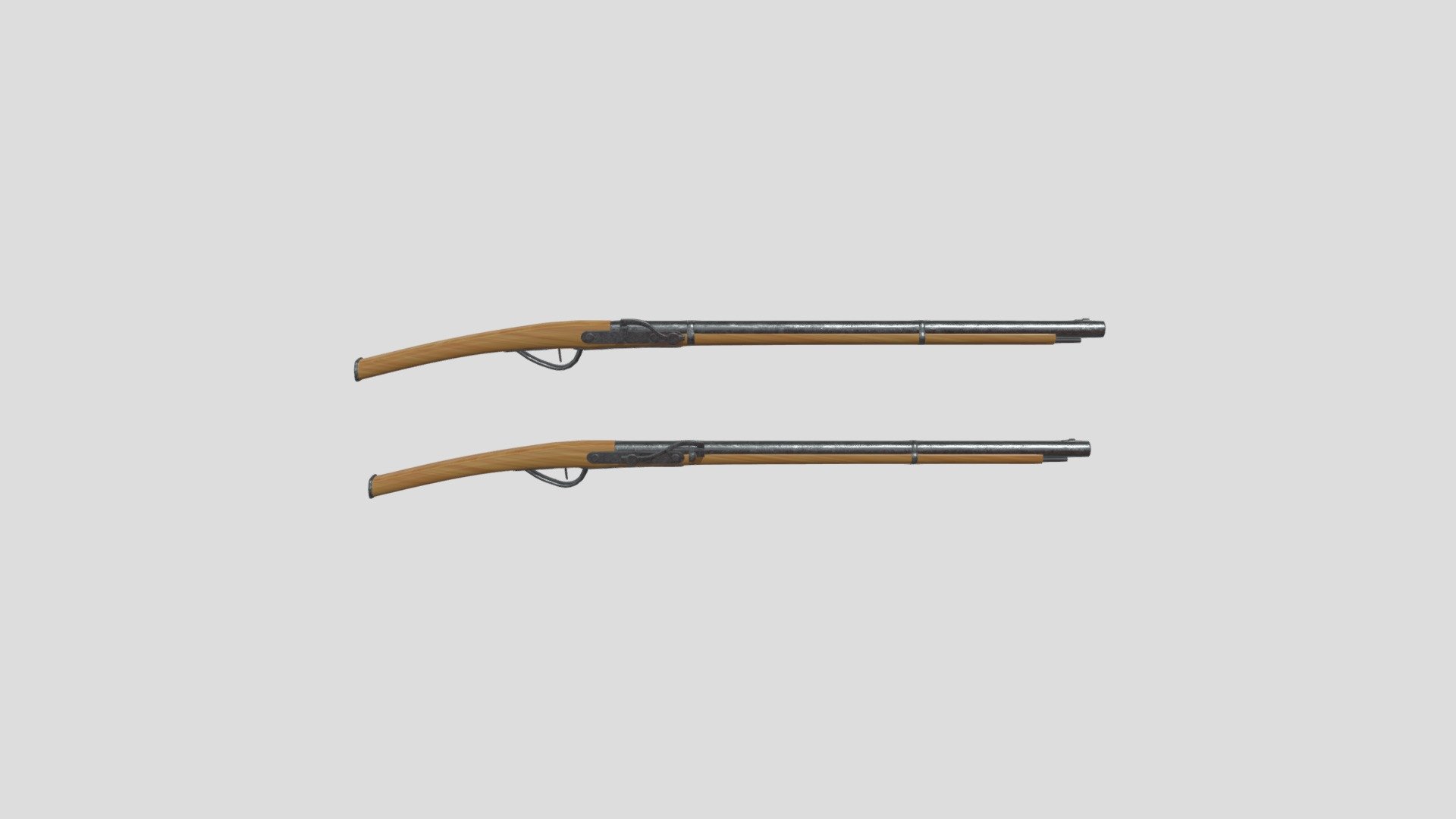 Traditional Matchlock - Download Free 3D model by drmanhtan21 (@www ...