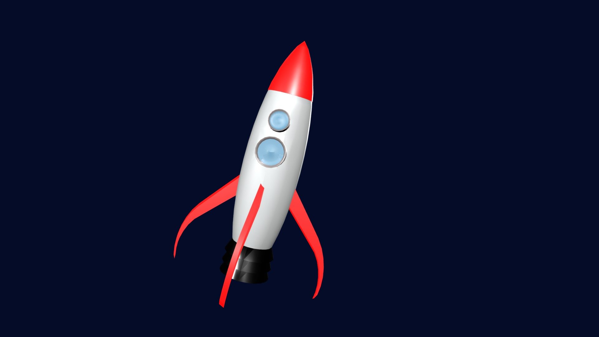 Rocket - Download Free 3D model by marianmaryjan [43e999d] - Sketchfab