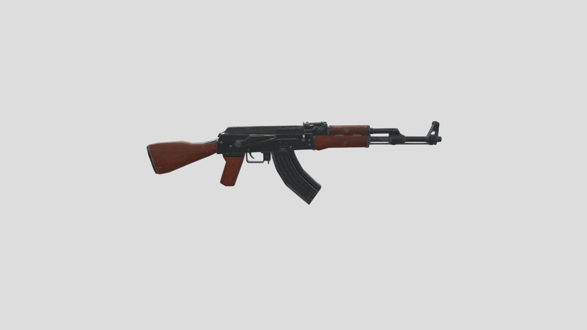 Game Ready Realistic Rifle - 3D model by Sevda Tepe (@sevdatepee ...
