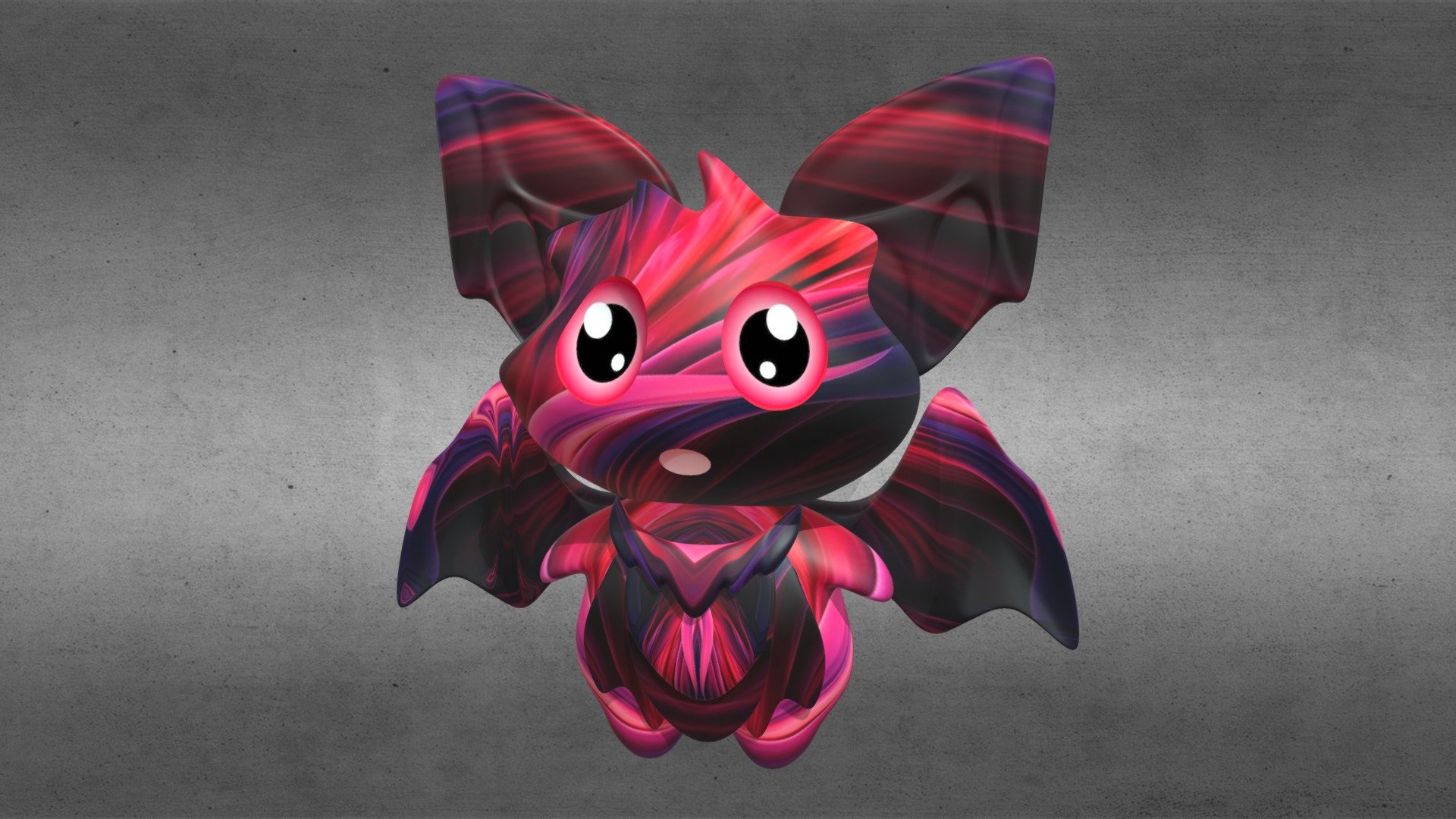 Cartoonish Bat - 3D model by wingstech.3d [43eac37] - Sketchfab