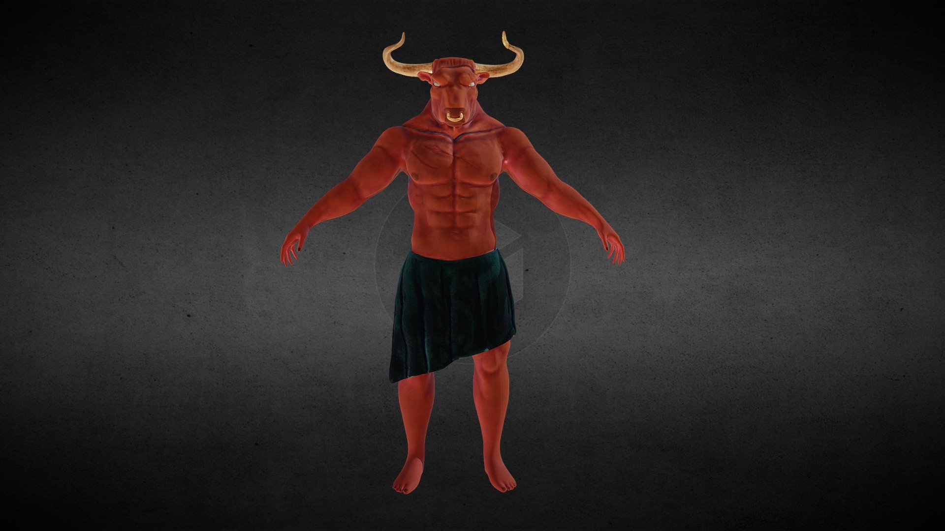 Minotaur - 3D model by eleanor.hyland [43ed3b7] - Sketchfab