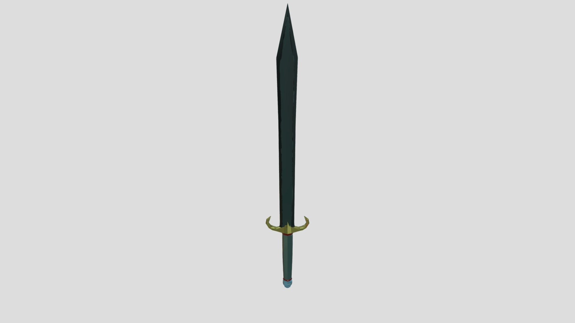 Poly Sword - 3D model by samuel.kamstad [43f2660] - Sketchfab