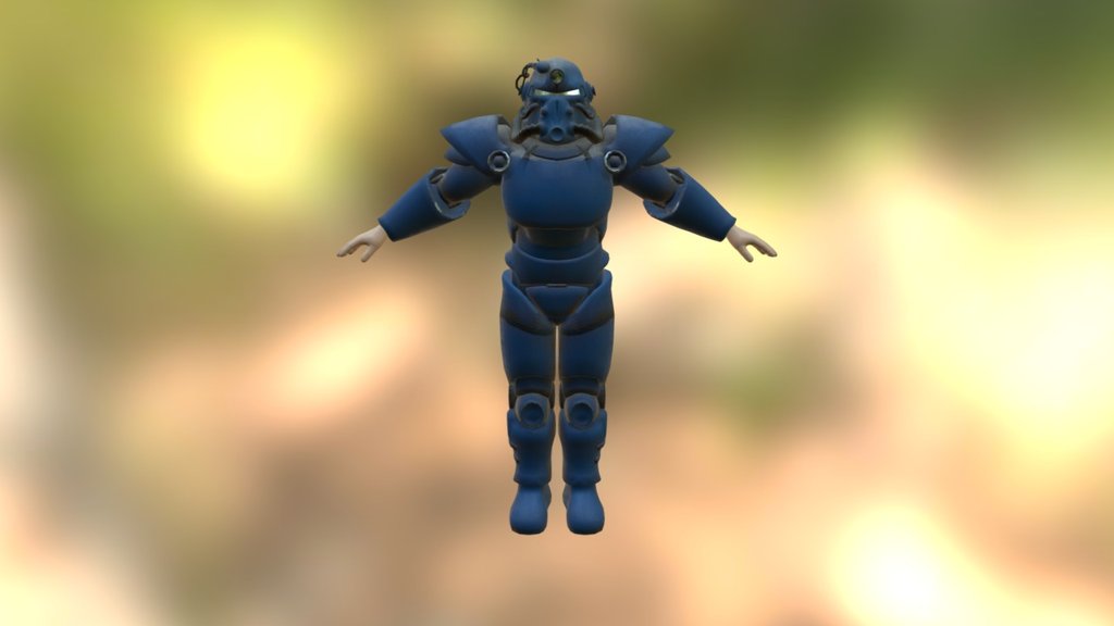 armor Fallout - 3D model by tifadox [43f688c] - Sketchfab