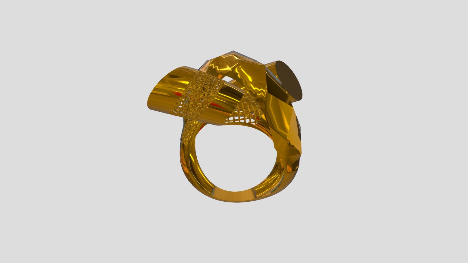 gold ring - 3D model by 3d models jewellry (@sifemazighe) [43f996f ...