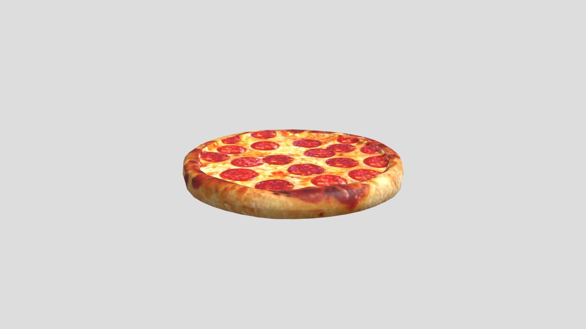 Pizza - 3D model by zackjones [43f9e71] - Sketchfab