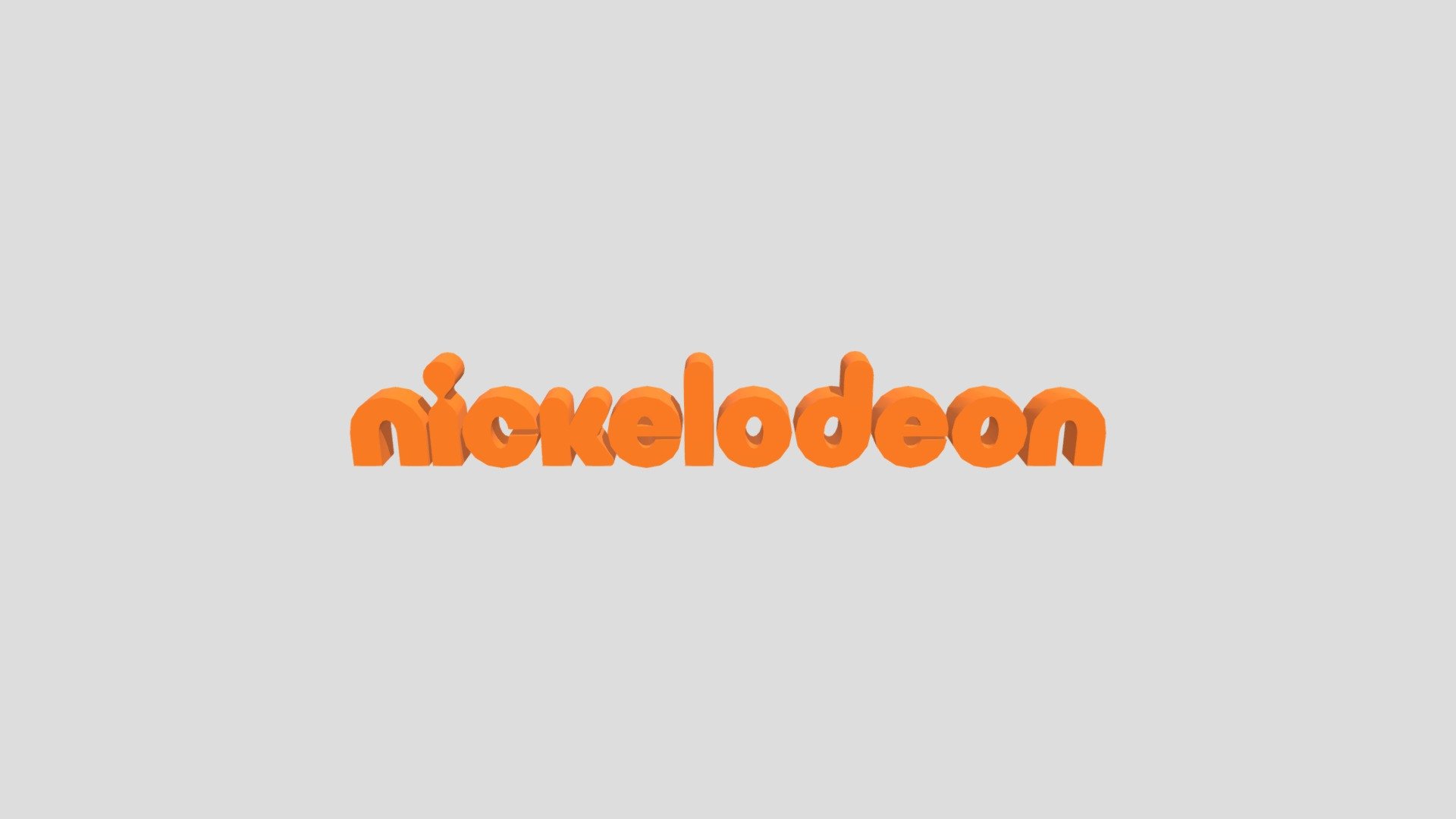 nickelodeon logo 2009 - Download Free 3D model by federicogonz2124 [43f9f70] - Sketchfab