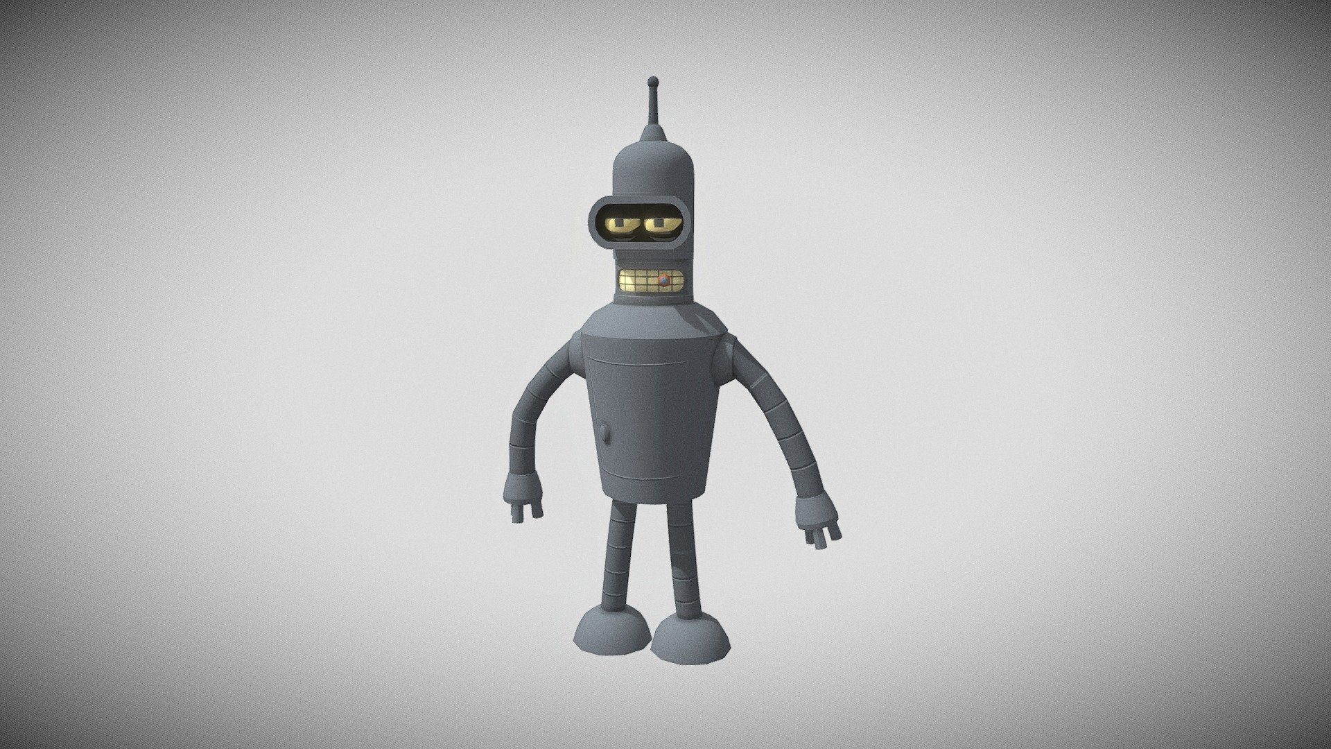 Bender Rodriguez - Download Free 3D model by Thz Unknown GamerYT ...
