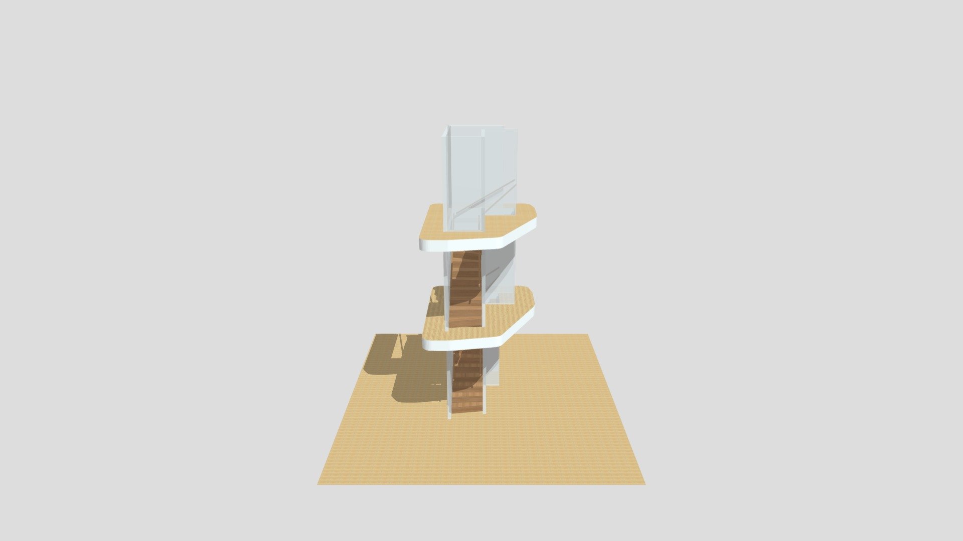 5249 BKS Bygg Nedre Ullernterrasse. - 3D model by Trappemakeren ...