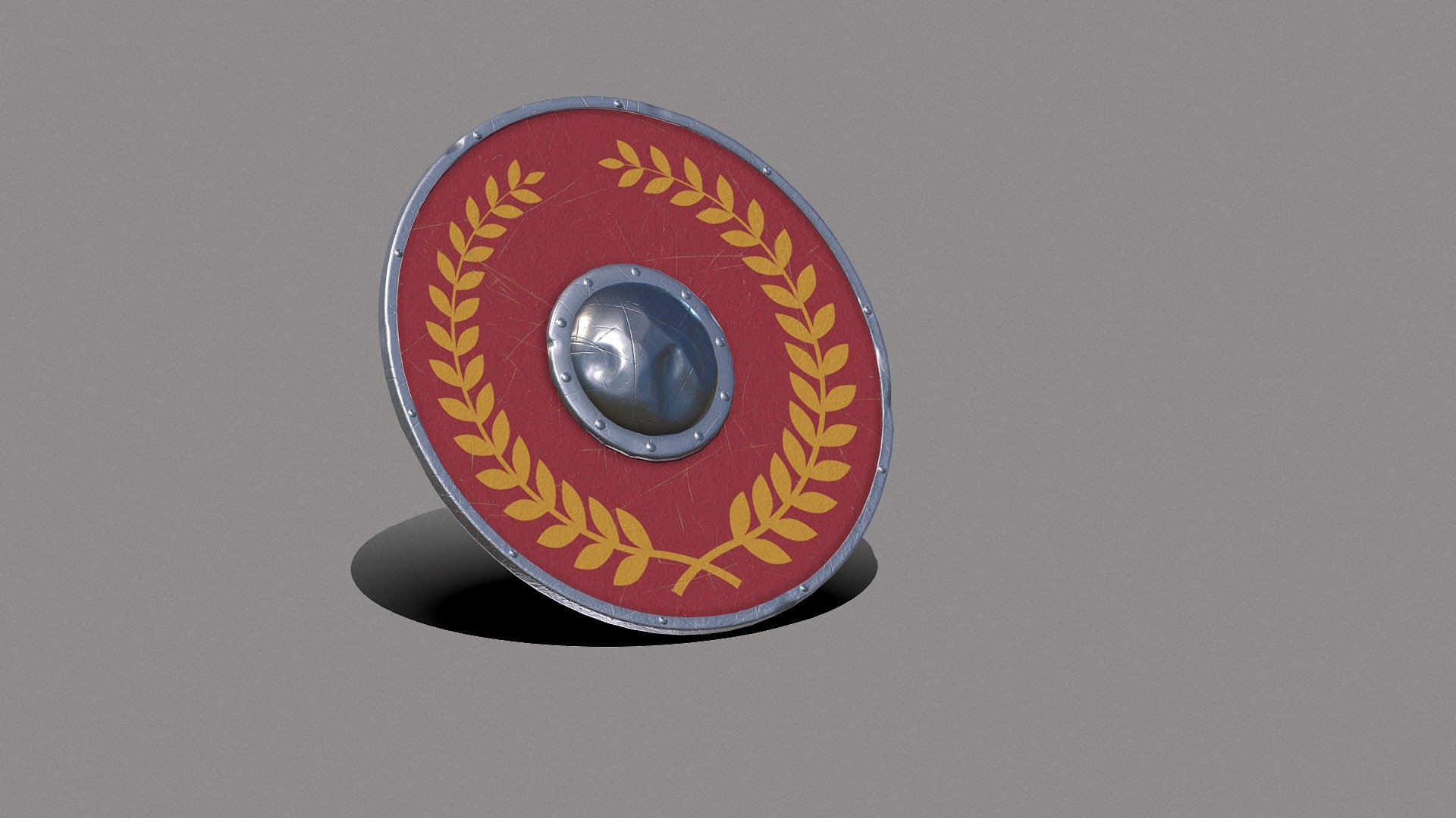Gladiator's shield - Download Free 3D model by count_zero [43fde8f ...