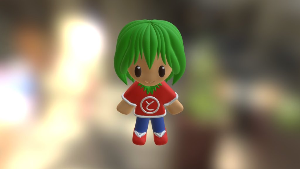Tomato Chan Painted - 3D model by rikka0_0 [43fe26b] - Sketchfab