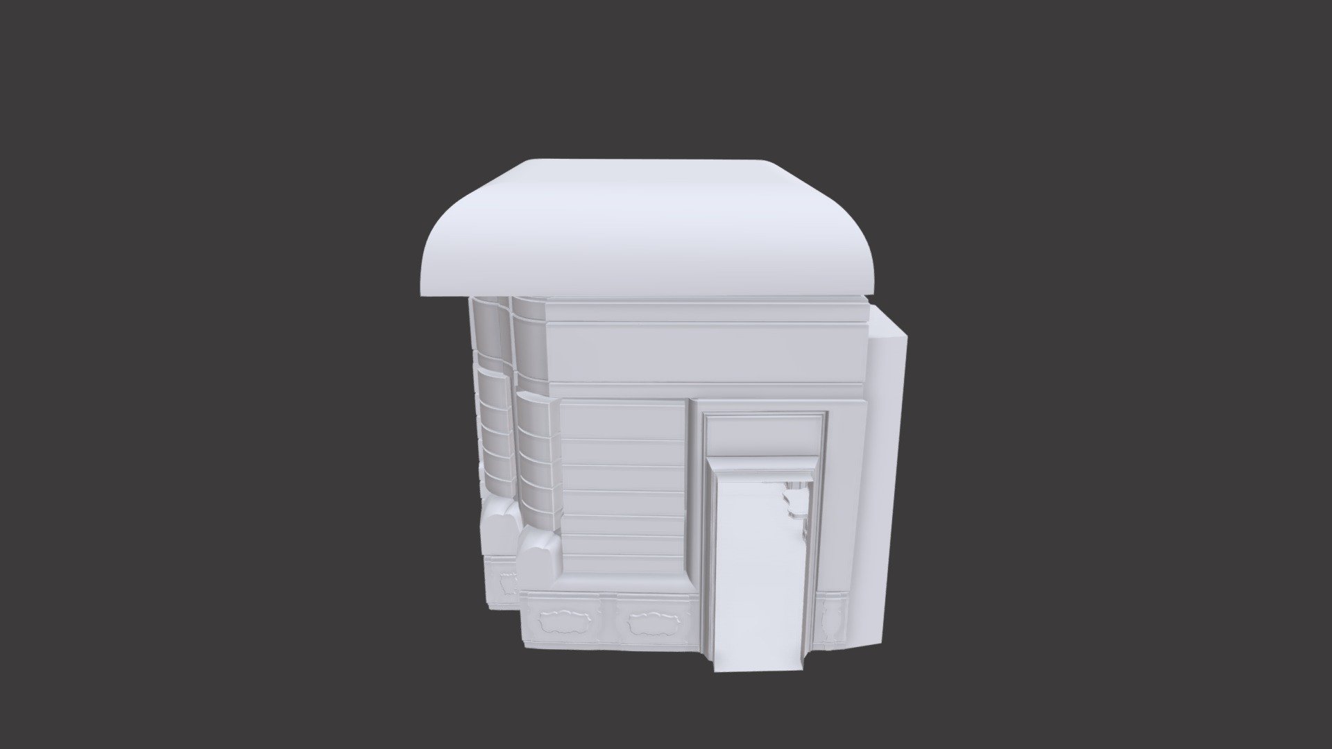 Modello Biblioteca Piffetti_Quirinale - 3D model by milleflores ...