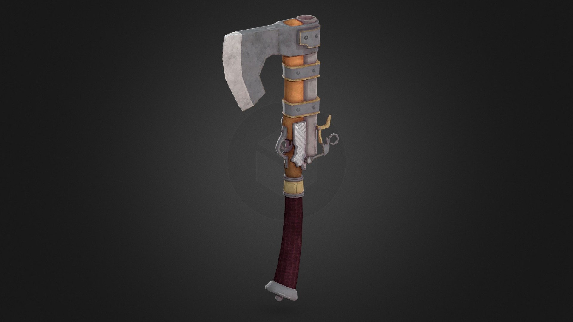 Axe-musket - Download Free 3D model by hoti28 [43fe8c3] - Sketchfab