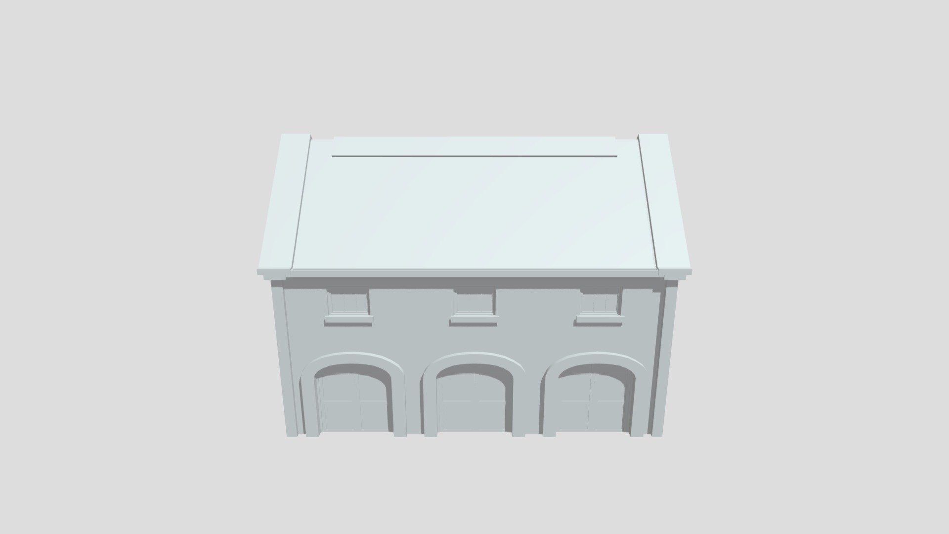 Building Untextured - 3D model by Spodium [43fe9d7] - Sketchfab