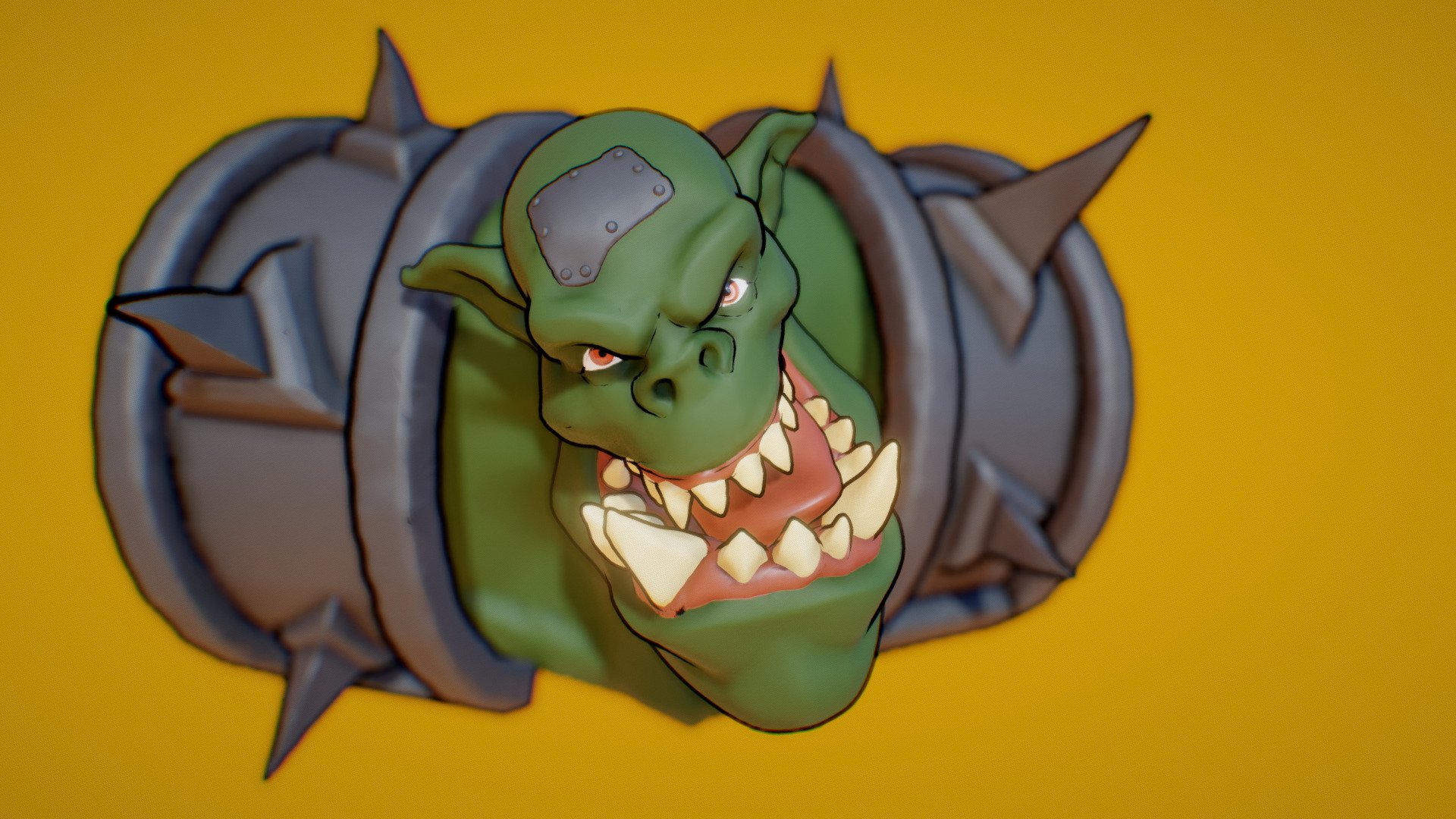 4K Ork QuickSculpt - 3D model by EstebanSalazar [43feb67] - Sketchfab