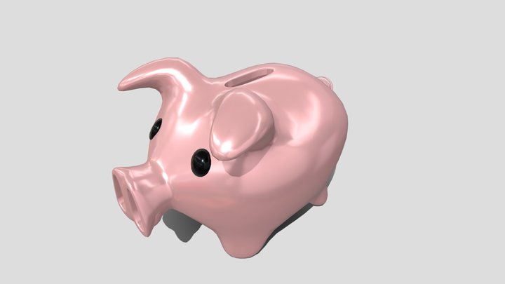Money-box 3D models - Sketchfab