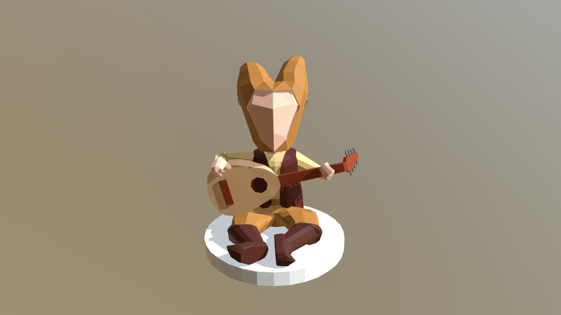 Bard Pose - 3D model by fl0 (@fl00b13) [43ff026] - Sketchfab
