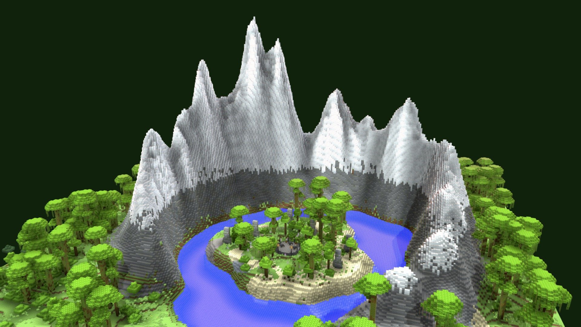 Minecraft Statues island hub - 3D model by StellaLucia [4401a48 ...