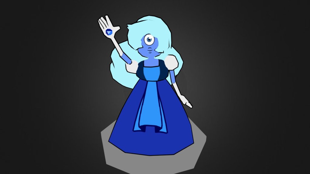 Sapphire (SU) - 3D model by Offy (@axe163) [4401dfb] - Sketchfab