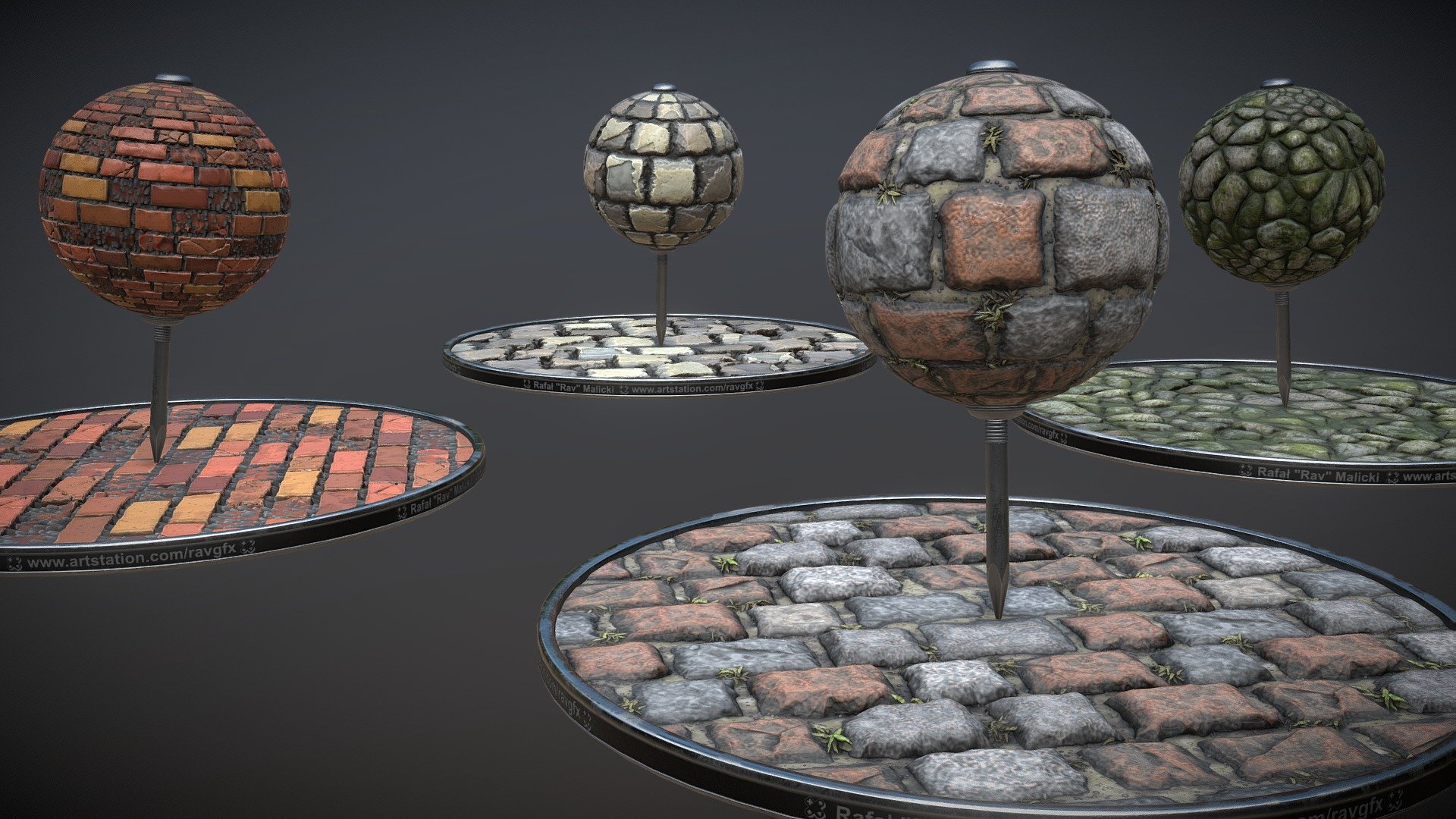 Substance Designer Architectural Materials Pack - 3D model by RavGFX ...