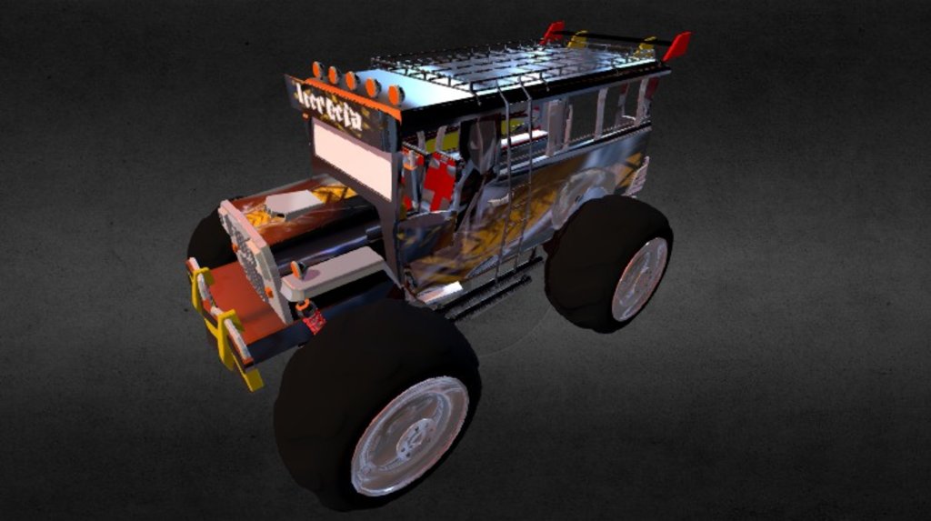 Monster Jeepney - 3D model by cen [4403723] - Sketchfab