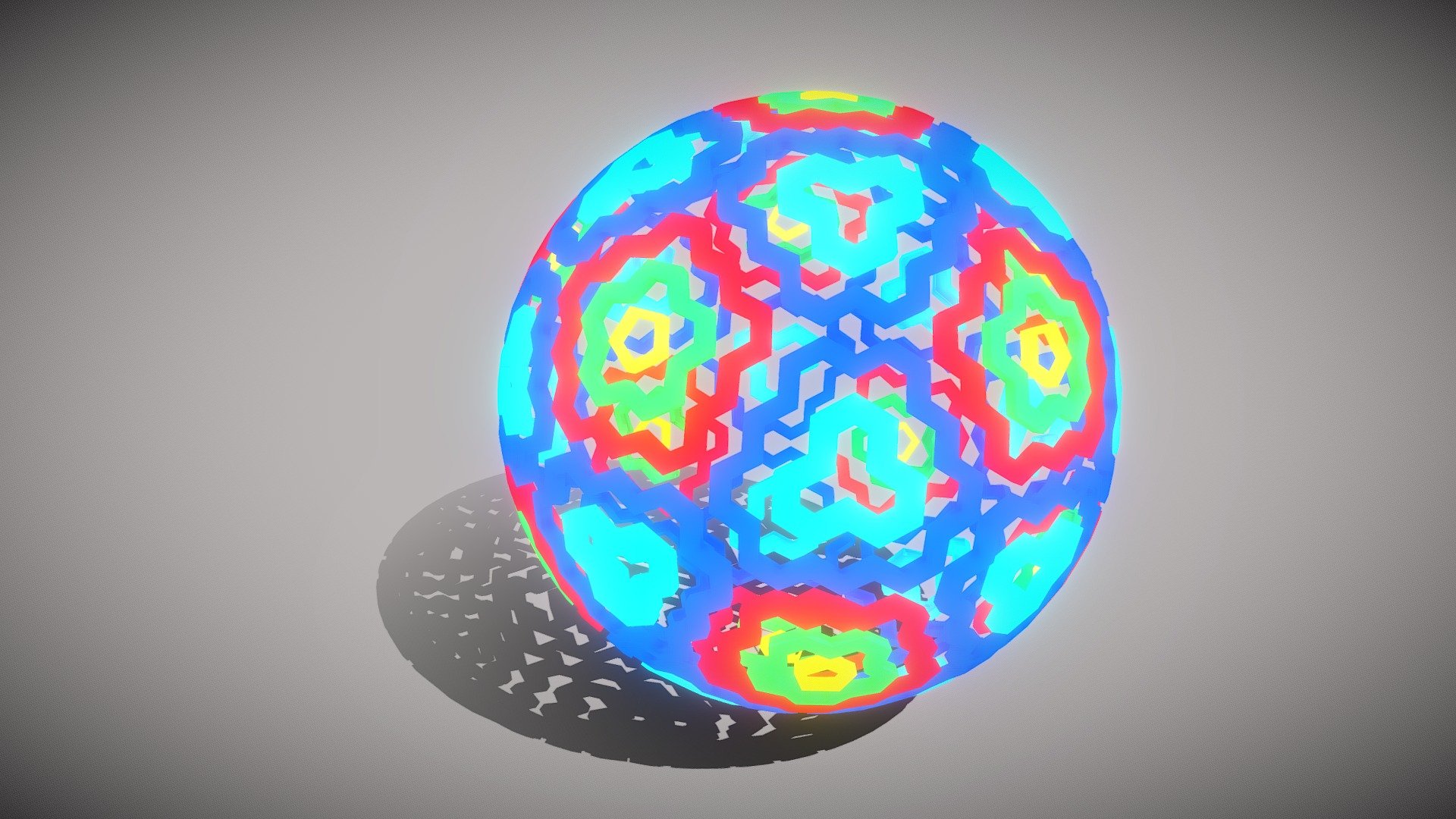 Hollow Colored Sphere - Download Free 3D model by Marco Zakaria ...