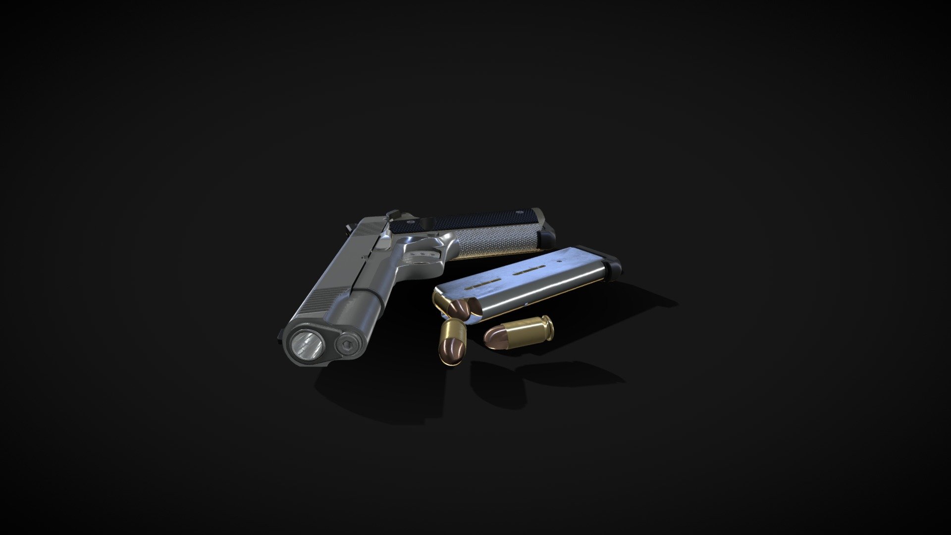 Springfield 1911-TRP - 3D model by mak.baymak [4404fad] - Sketchfab