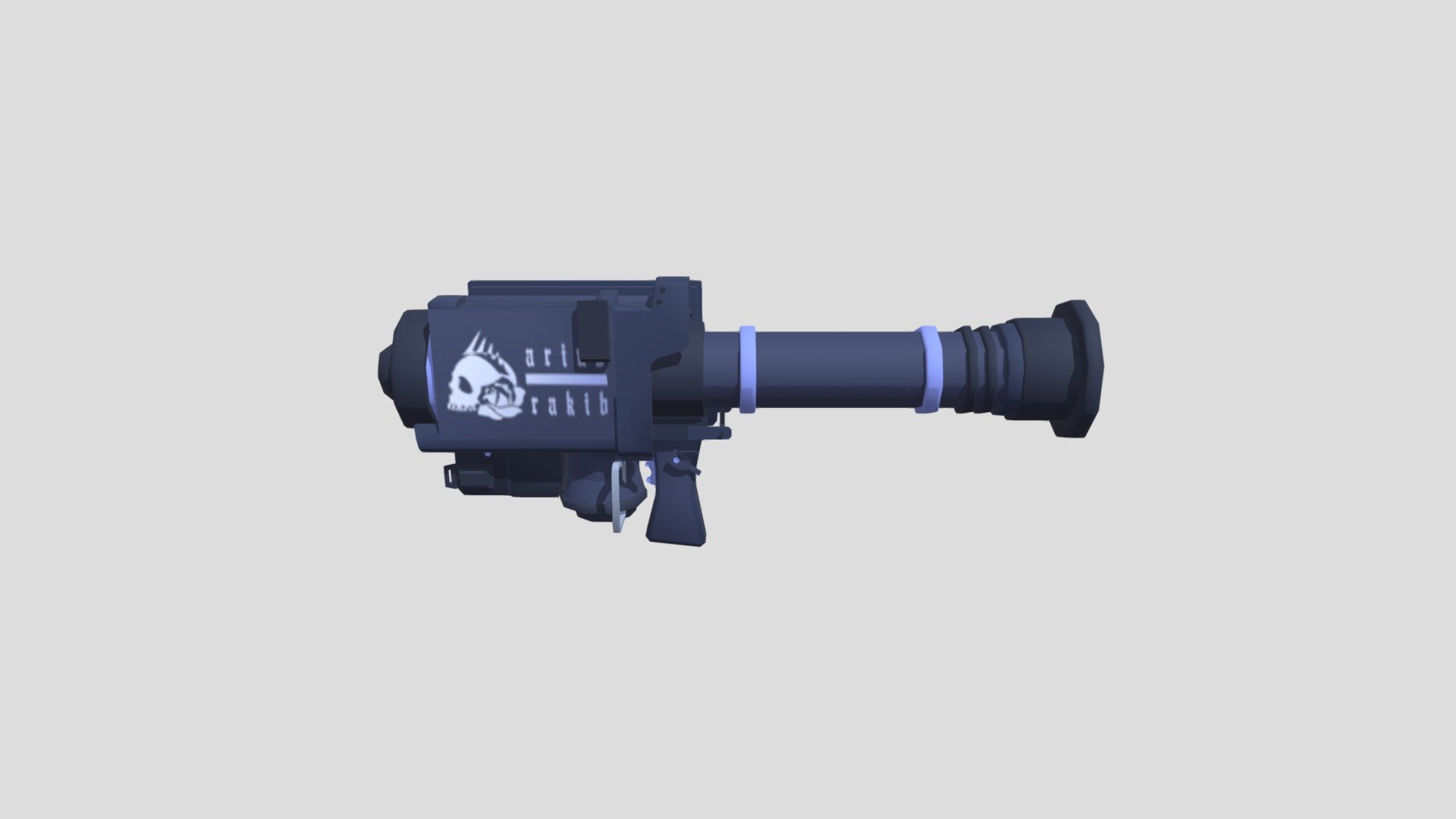 [Blue Archive Weapon] - Imashino Misaki - Download Free 3D model by ...