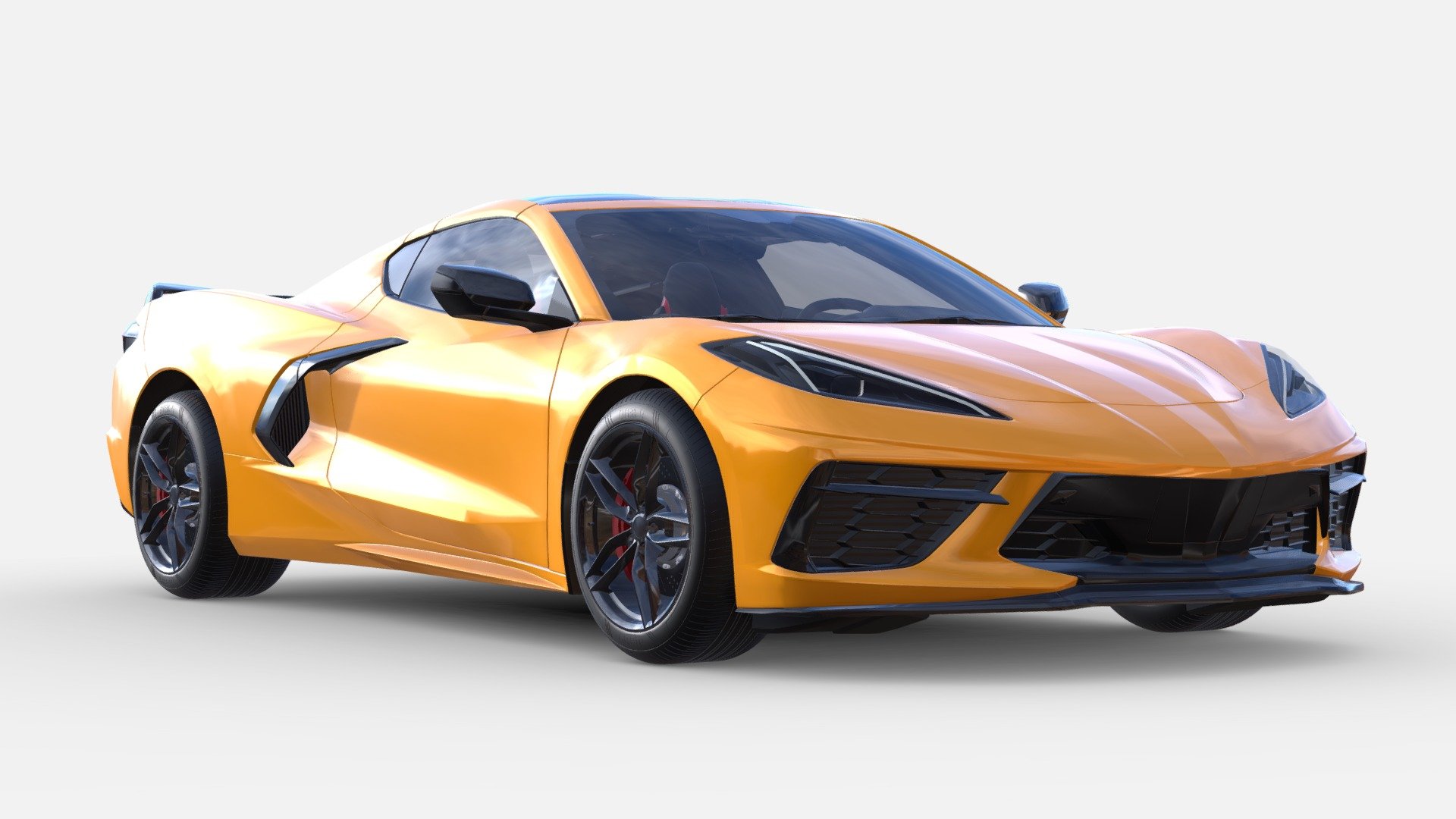 3d model CHEVROLET CORVETTE - Buy Royalty Free 3D model by zizian ...