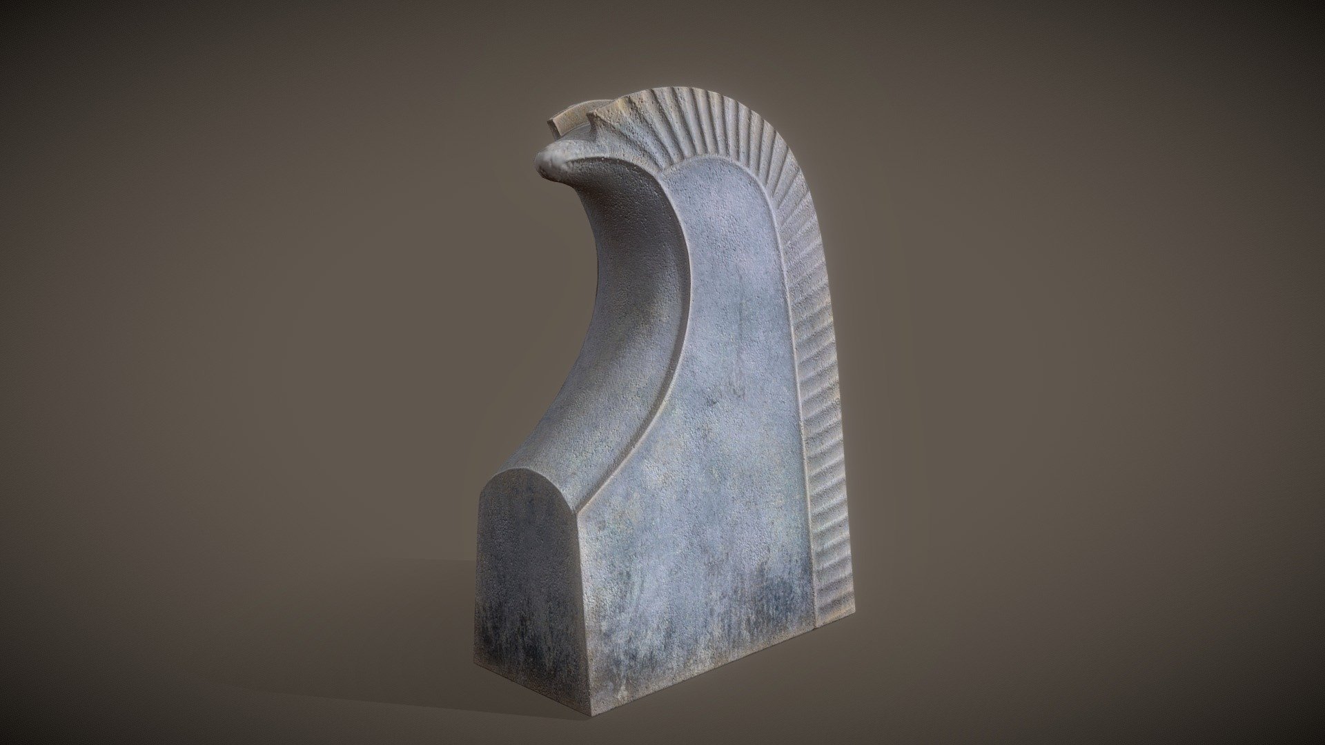 CHIWEI - ornament on Chinese roof ridge - 3D model by willimxp [440932f ...