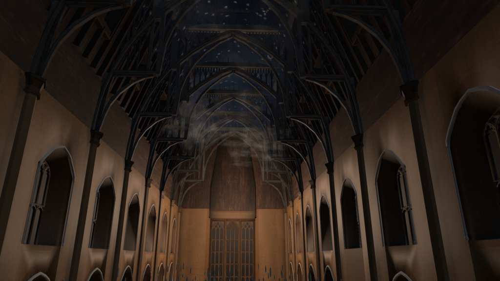 Giant hall - HP - A 3D model collection by carolavourinha - Sketchfab