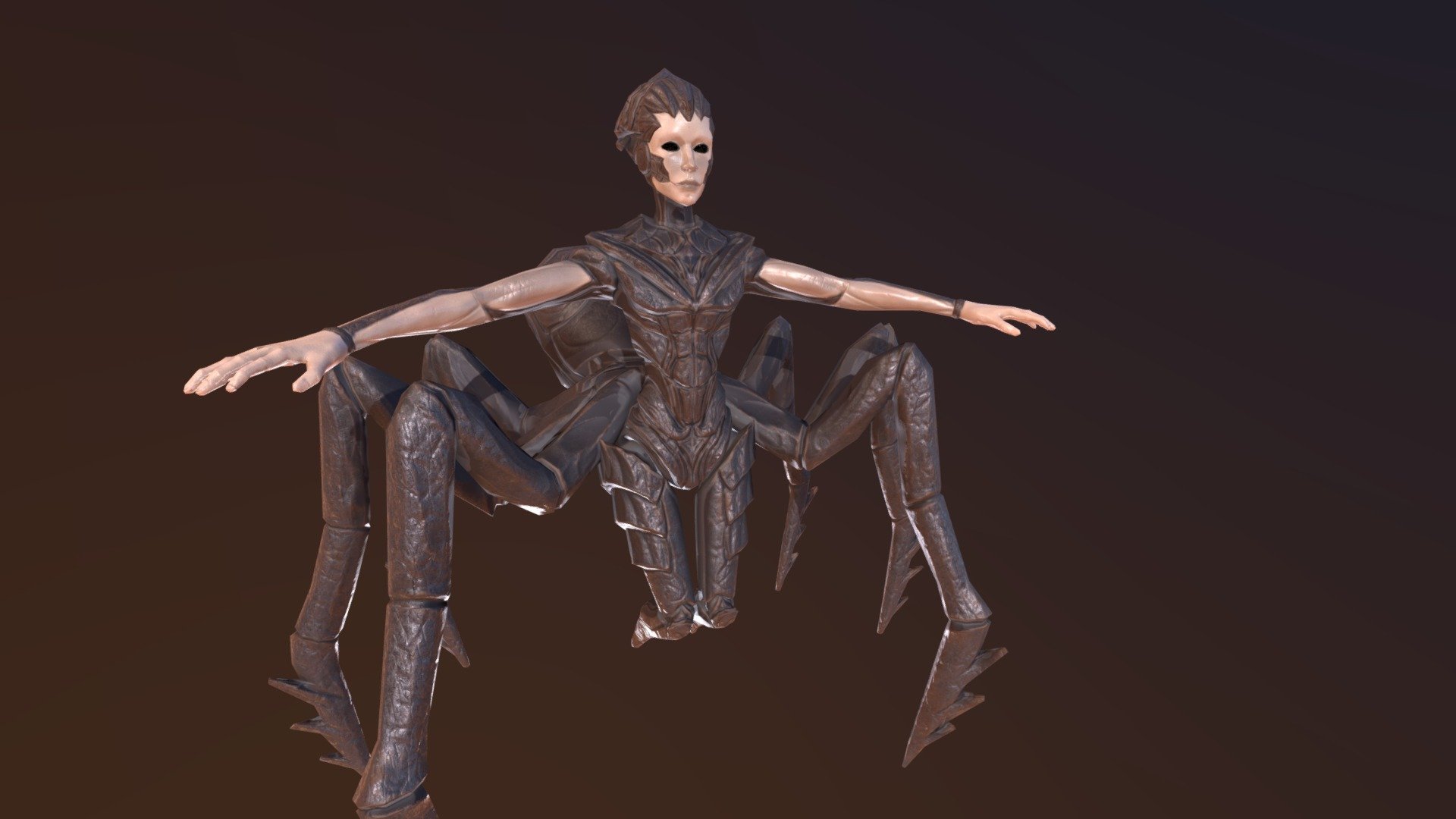 Insectoid - 3D model by Medji [440a51f] - Sketchfab